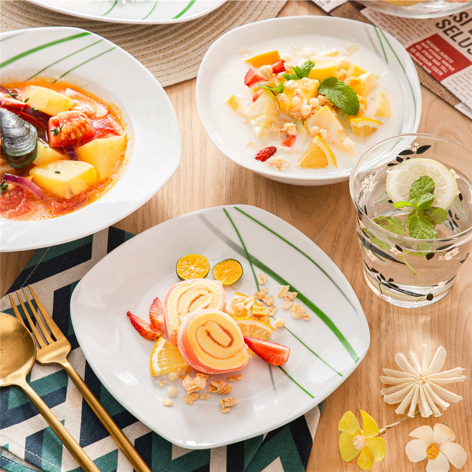 Porcelain Dinnerware: The Secret To Perfect Summer Parties