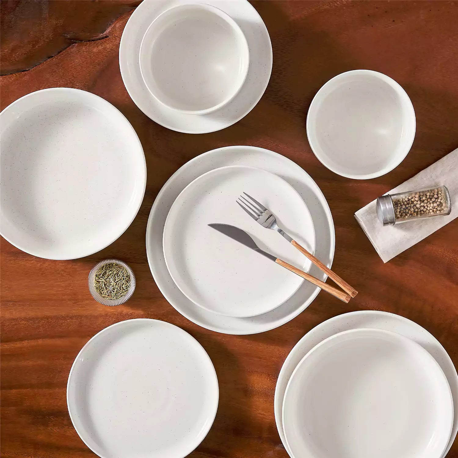 Complete Dinnerware Sets to Serve Eight People at Once